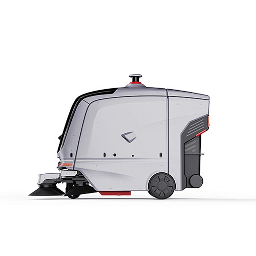 Fully autonomous electric street sweeper , Autonomous industrial vacuum ...